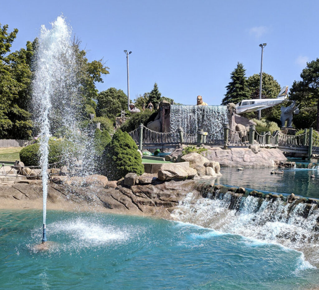 Wild Animal Lagoon Adventure Golf | Kids on the Cape